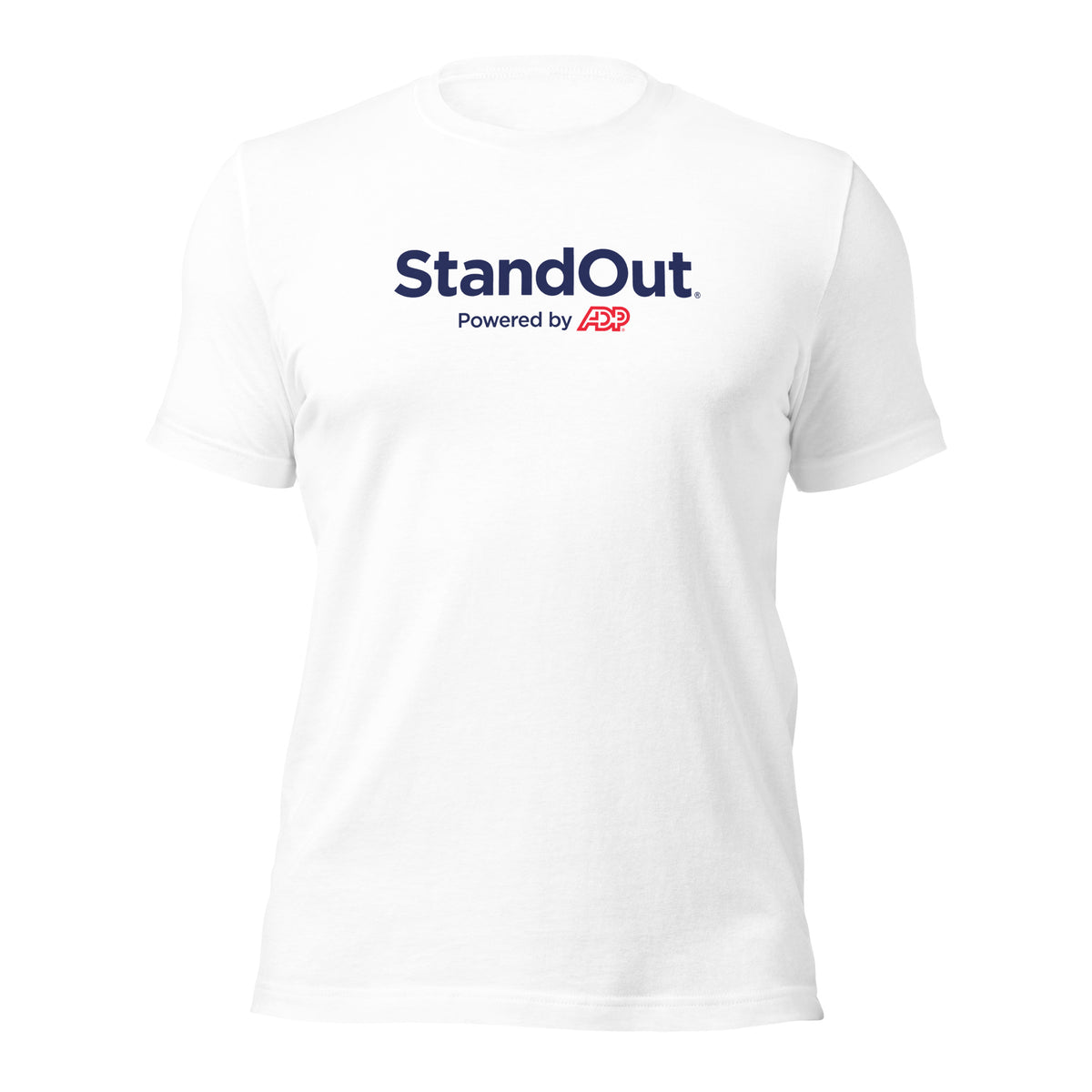 Unisex Jersey Short Sleeve Tee (White) - StandOut (Midnight) – ADP ...